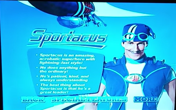 Sportacus Character Descriptions Through The Years - Number TenNumber Ten